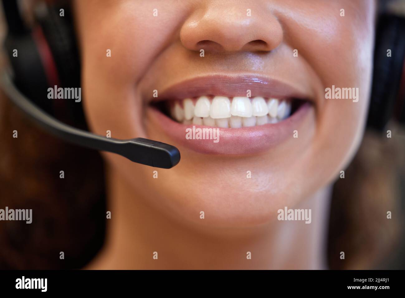 Headset corporate call center hi-res stock photography and images - Alamy