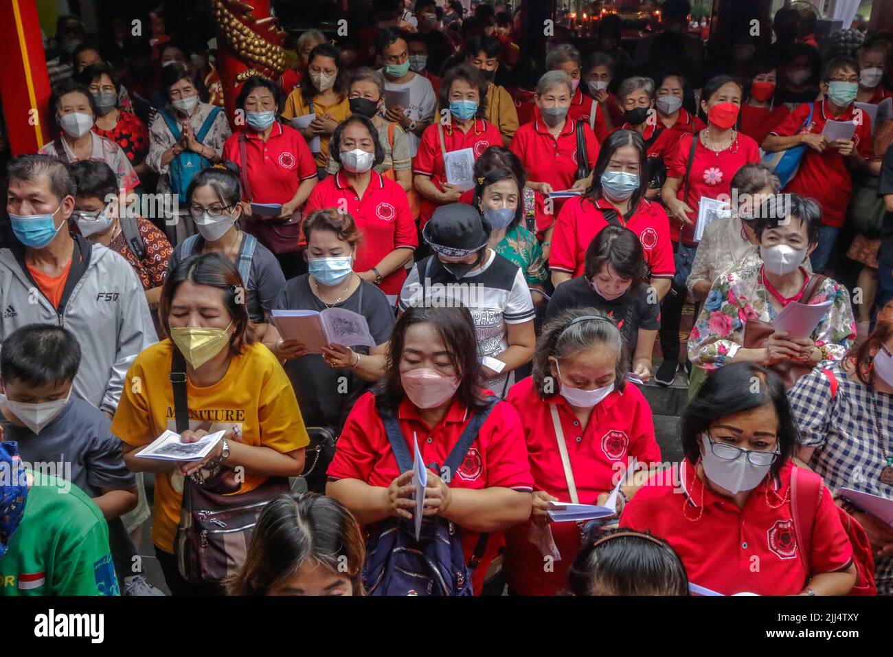 A ritual during the Sejit Celebration of YM Kongco Kwan Kong at ...