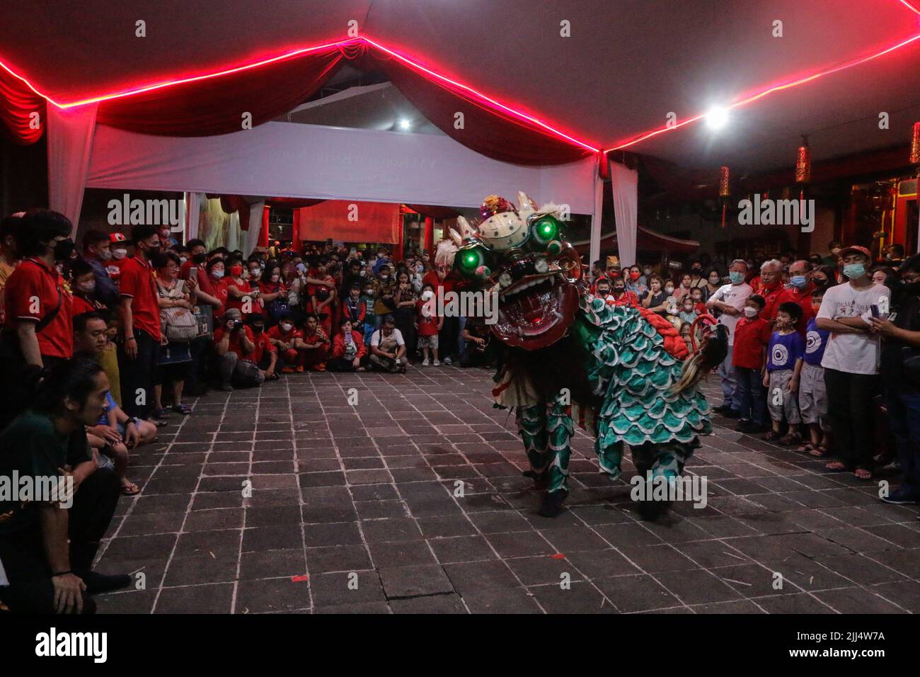 A ritual during the Sejit Celebration of YM Kongco Kwan Kong at ...