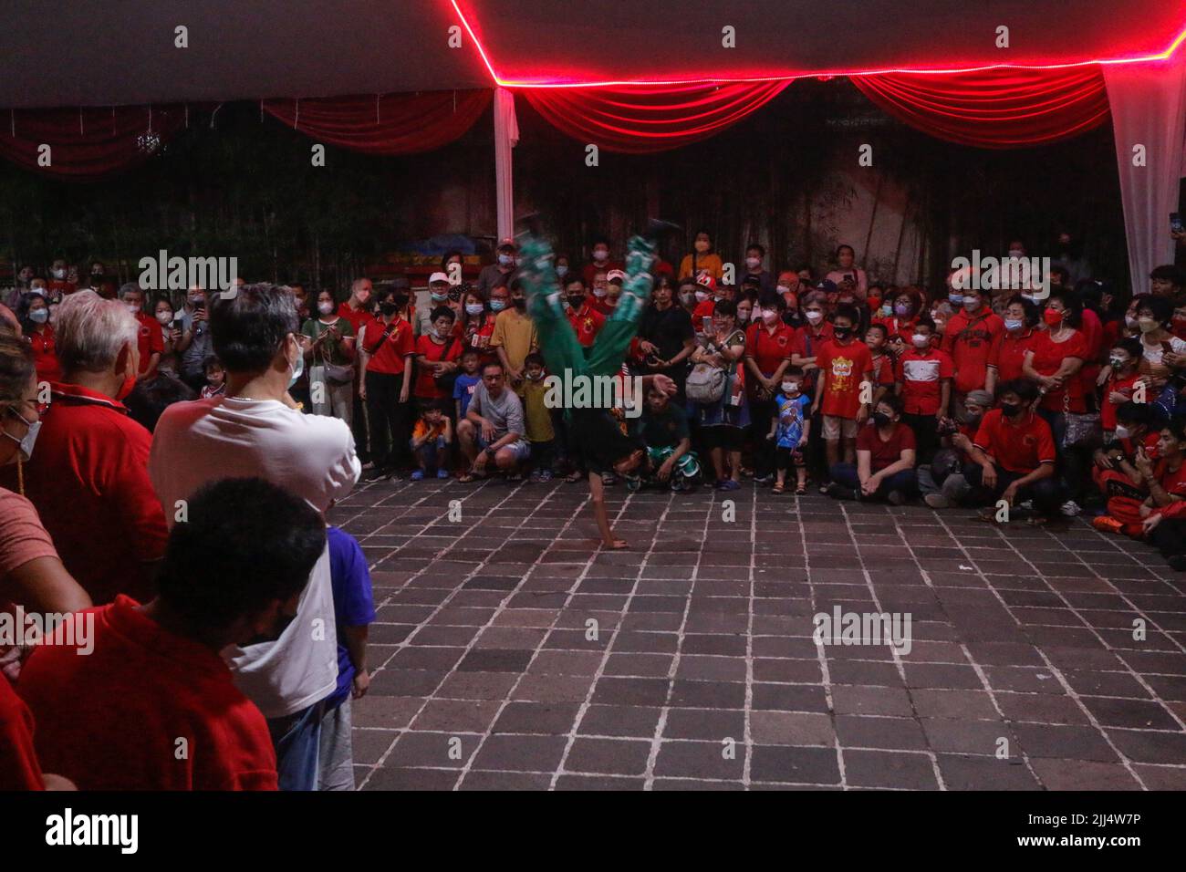A ritual during the Sejit Celebration of YM Kongco Kwan Kong at ...