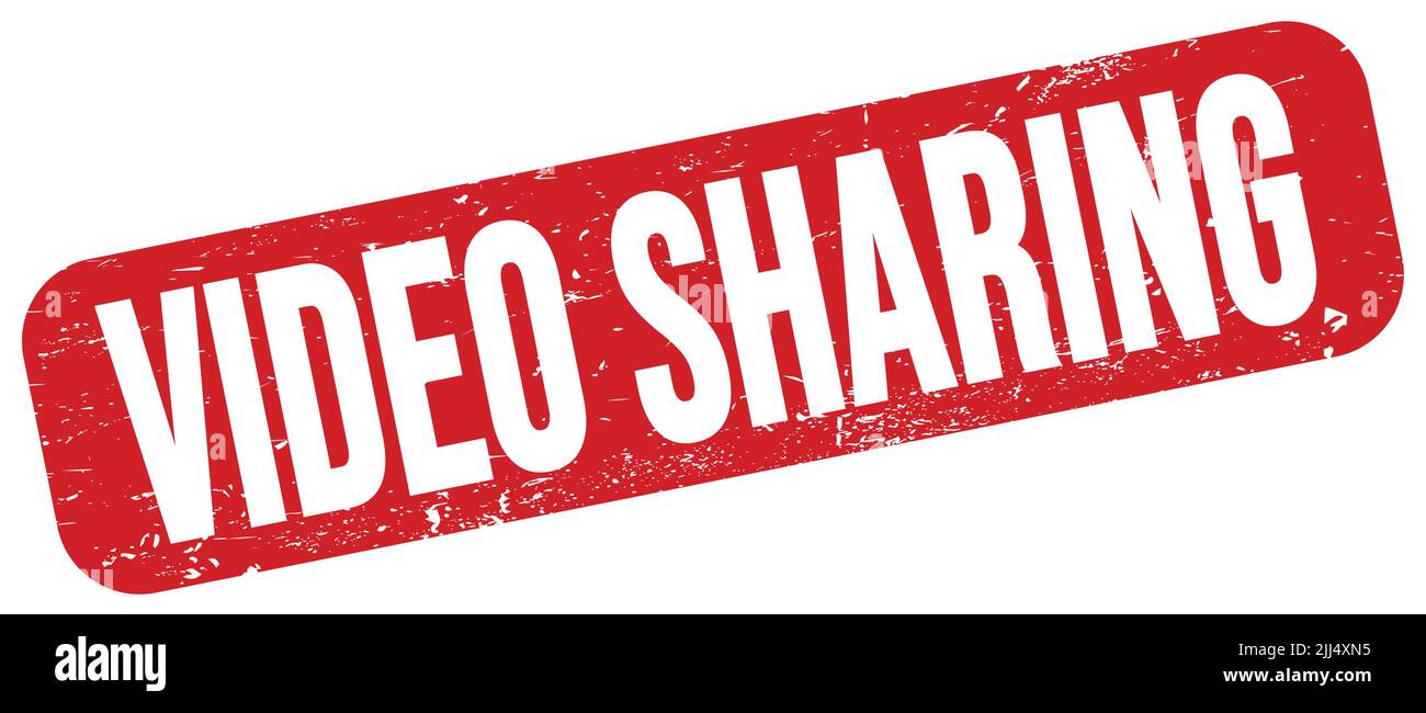 Red stamp logo video hi-res stock photography and images - Alamy
