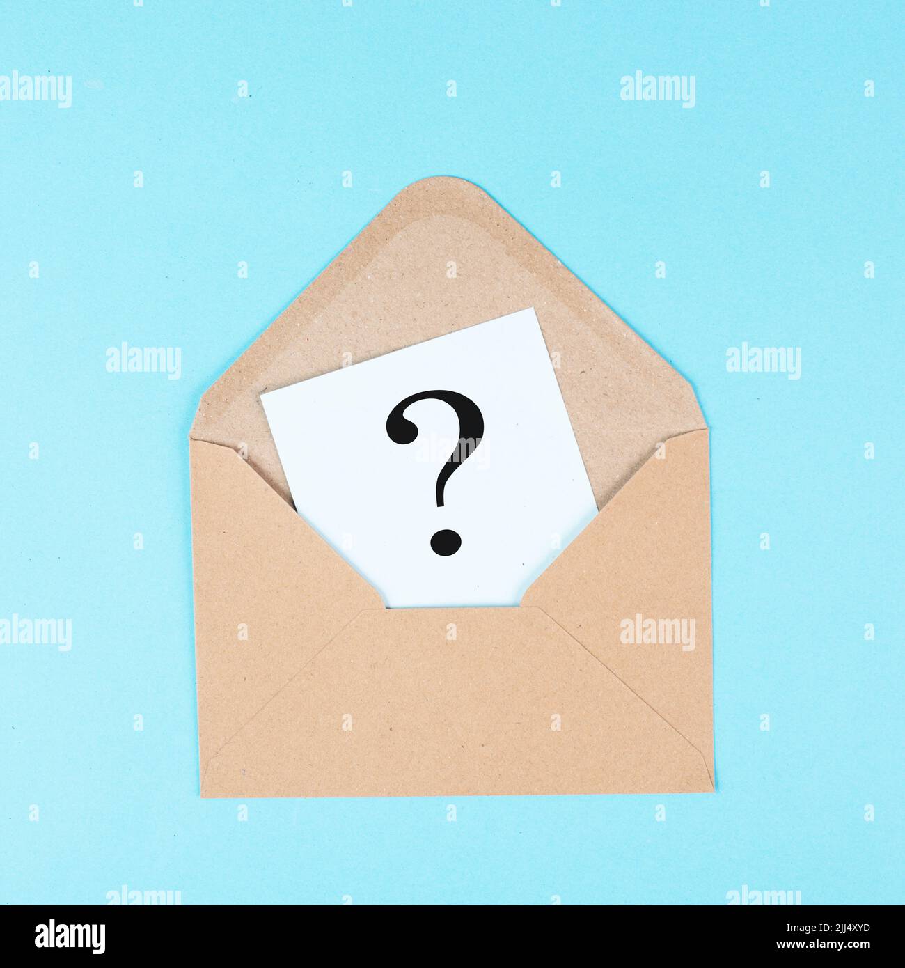 Question mark envelope hi-res stock photography and images - Alamy
