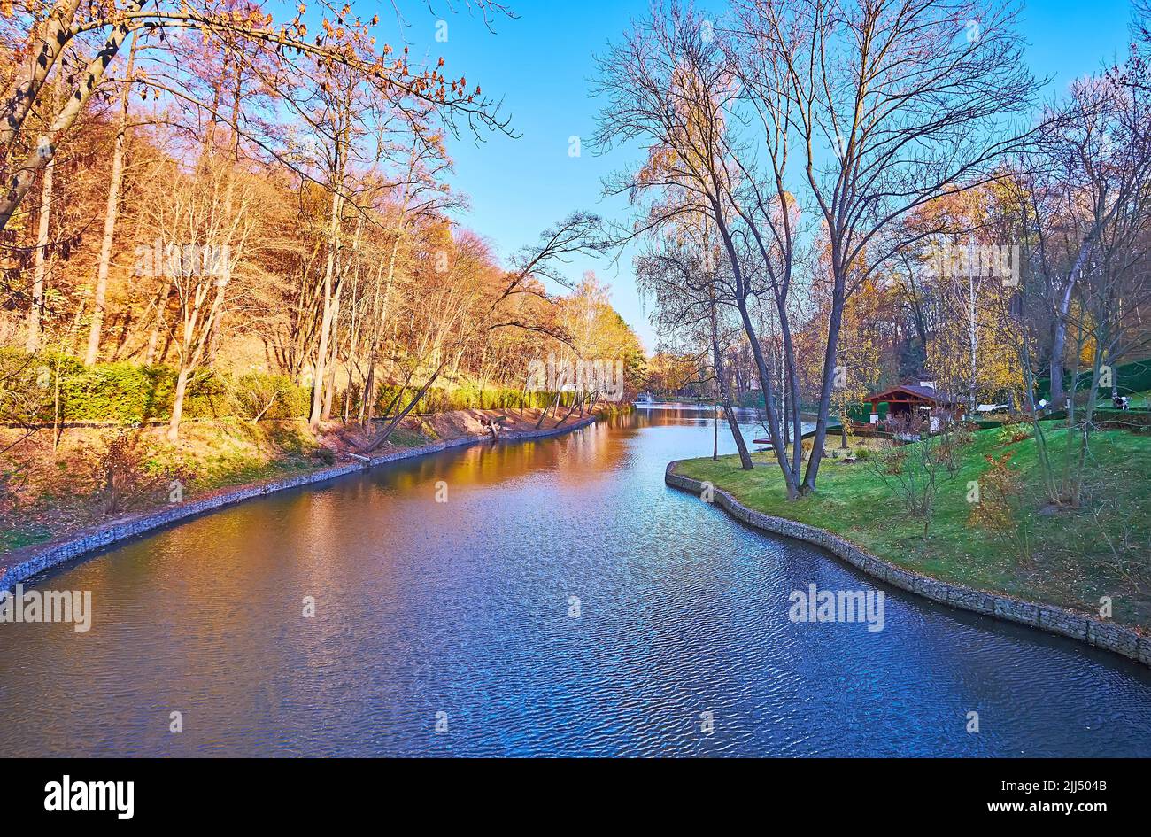 Rippled surface narrow curved river hi-res stock photography and images ...