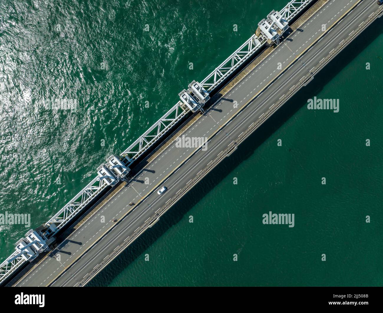 Eastern Scheldt Storm Surge Barrier Stock Photo - Alamy