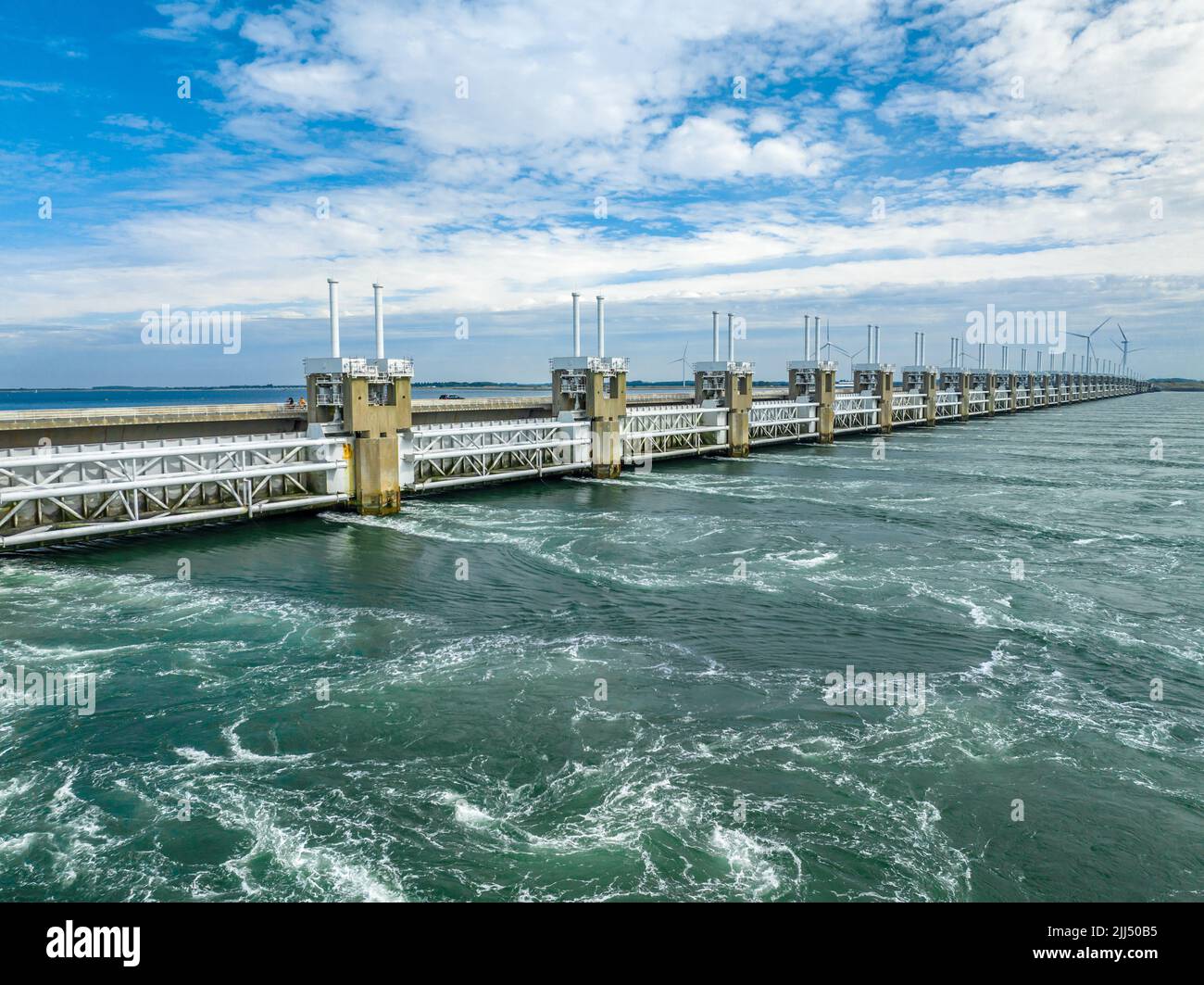 Eastern scheldt storm surge barrier hi-res stock photography and images ...