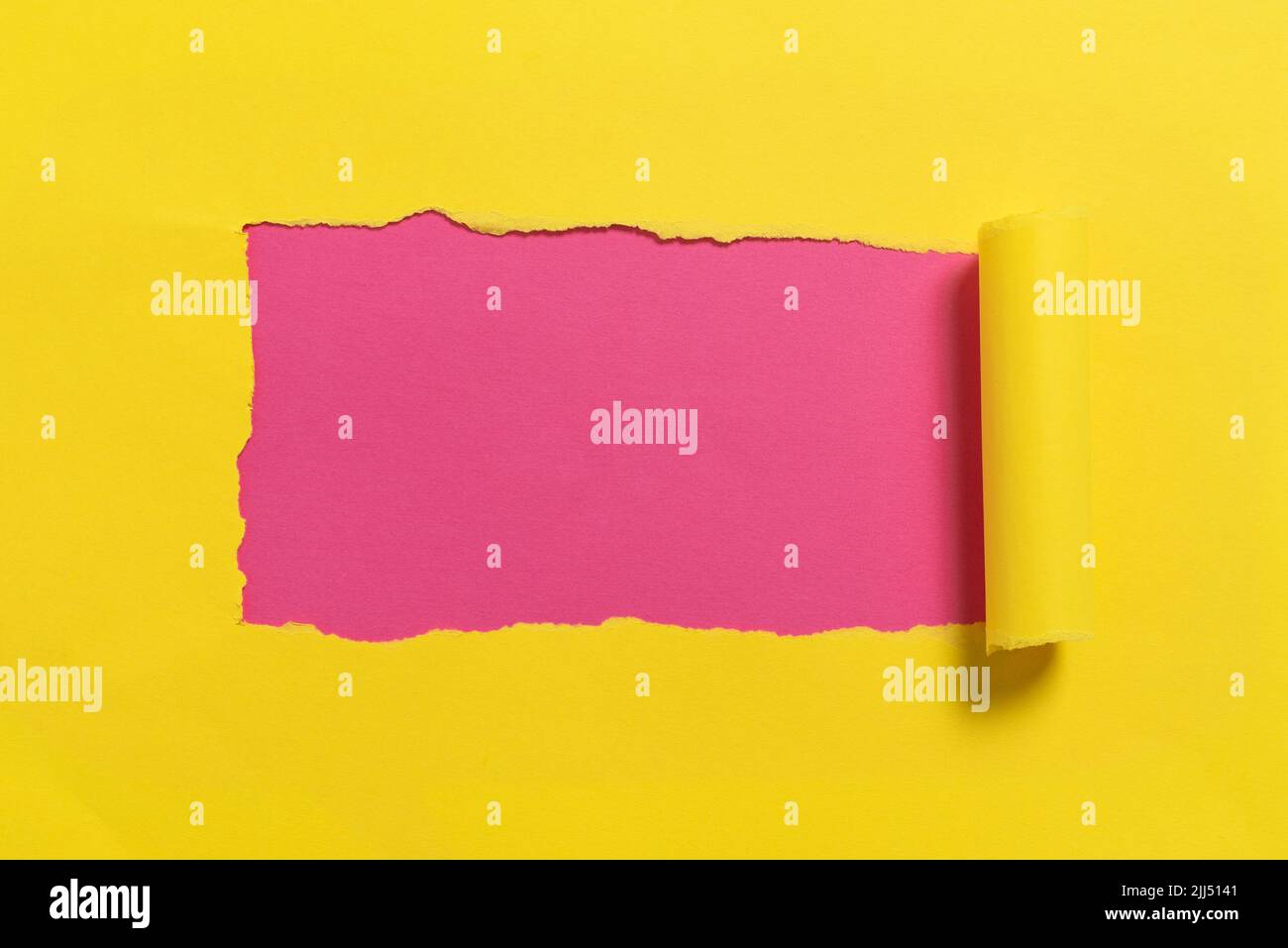 Important Information Written Under Ripped Piece Of Paper. Crutial ...