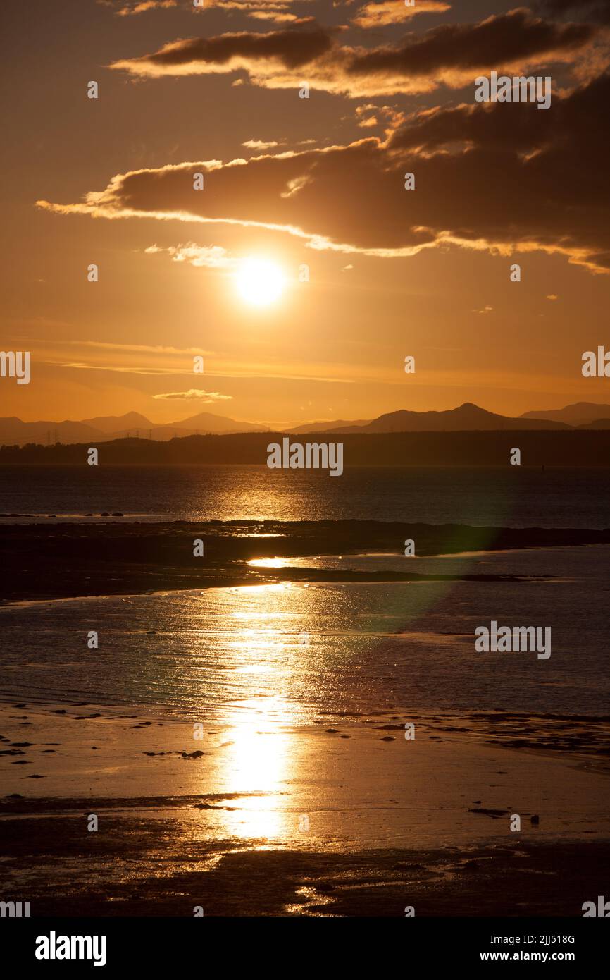 Village of, Blackness, Scotland. The Firth of Forth with the area of ...