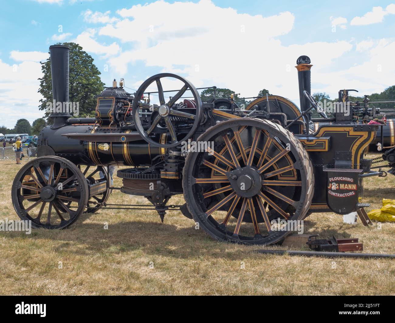 Fowler Steam Ploughing Engine Stock Photo - Alamy