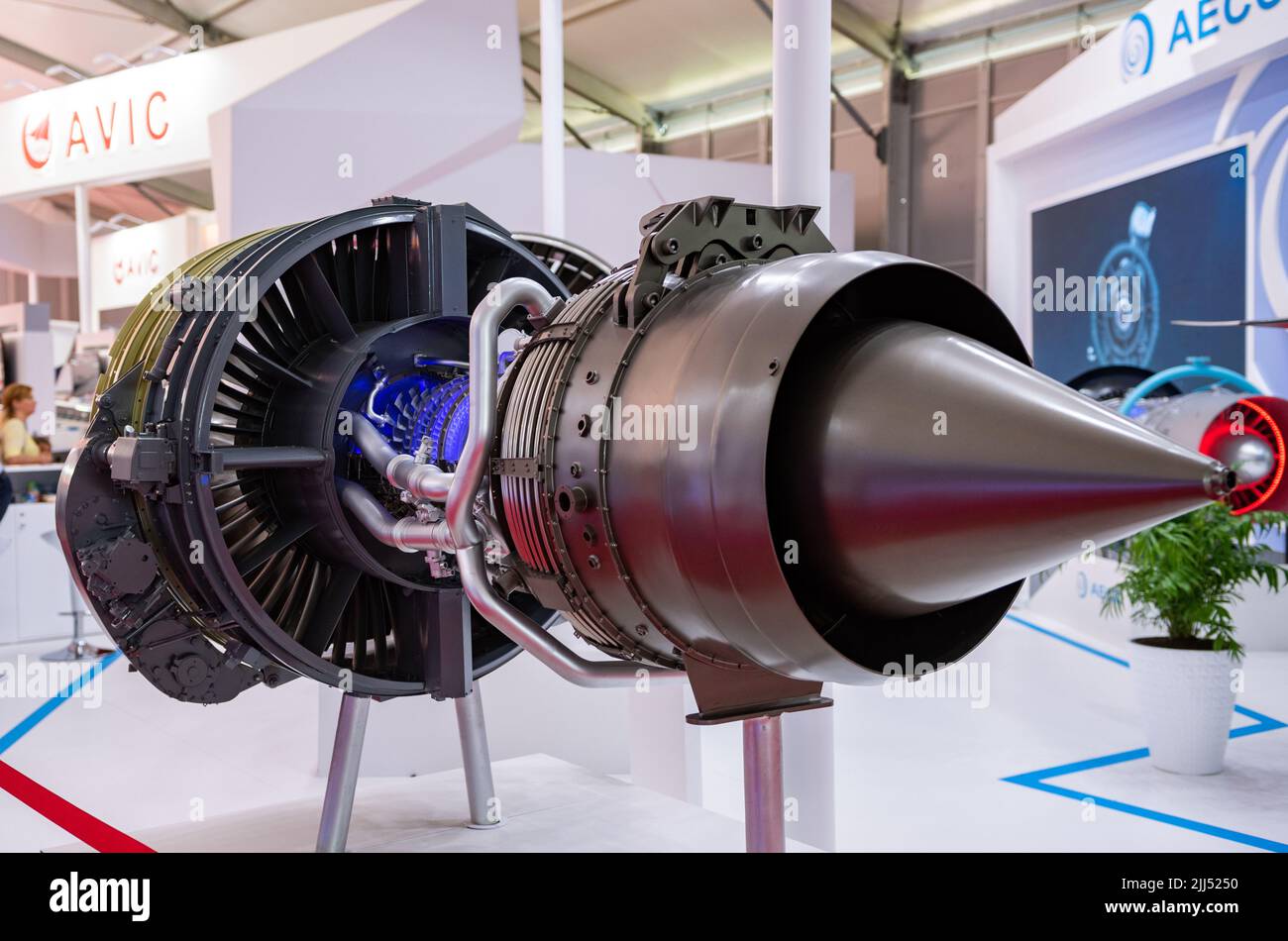 August 30, 2019, Moscow region, Russia. A model of a promising Russian ...