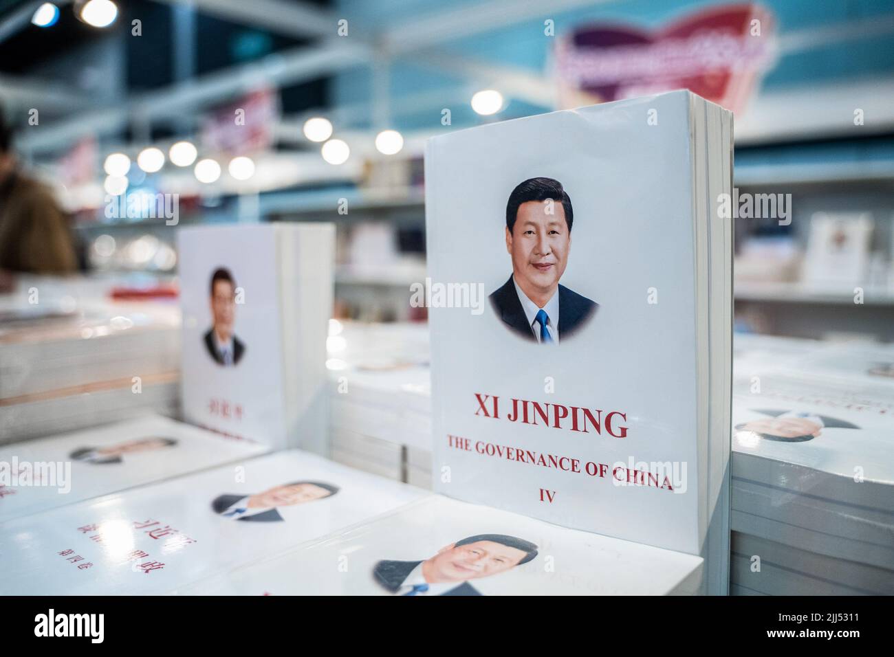 Books of Chinese President Xi Jinping's The Governance of China are ...