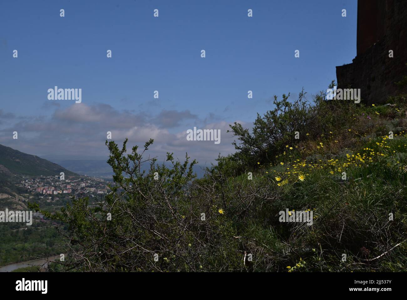 Landscape and Cityscape of Georgia Stock Photo - Alamy