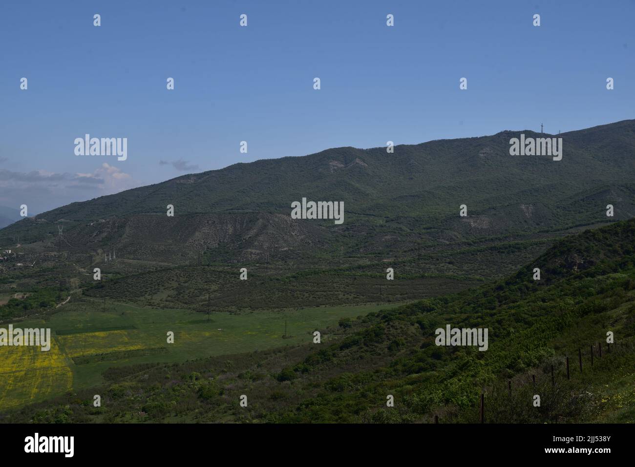 Landscape and Cityscape of Georgia Stock Photo - Alamy