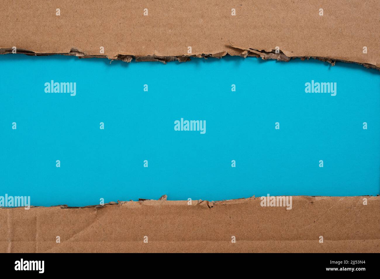 Important Informations Written Between Ripped Cardboards. Crutial ...