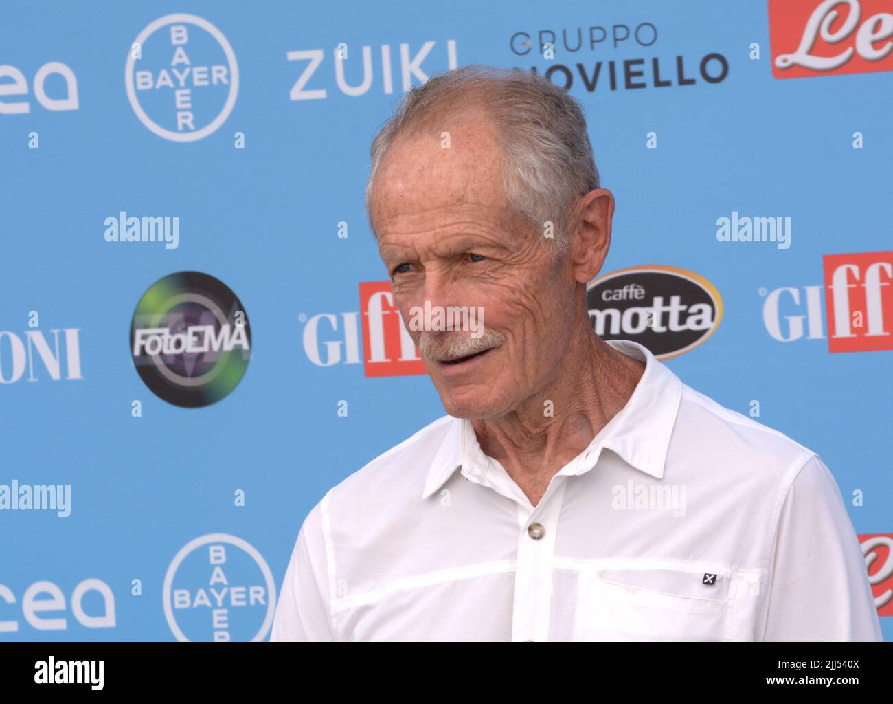 July 21, 2022, GIFFONI VALLE PIANA, Italy: Erri De Luca at Giffoni Film ...