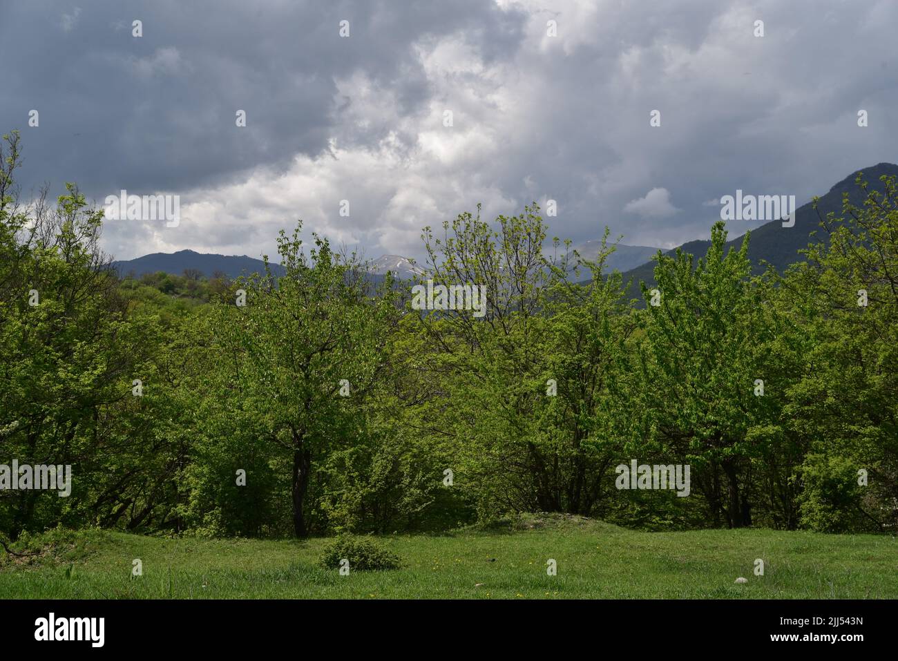 Landscape and Cityscape of Georgia Stock Photo - Alamy