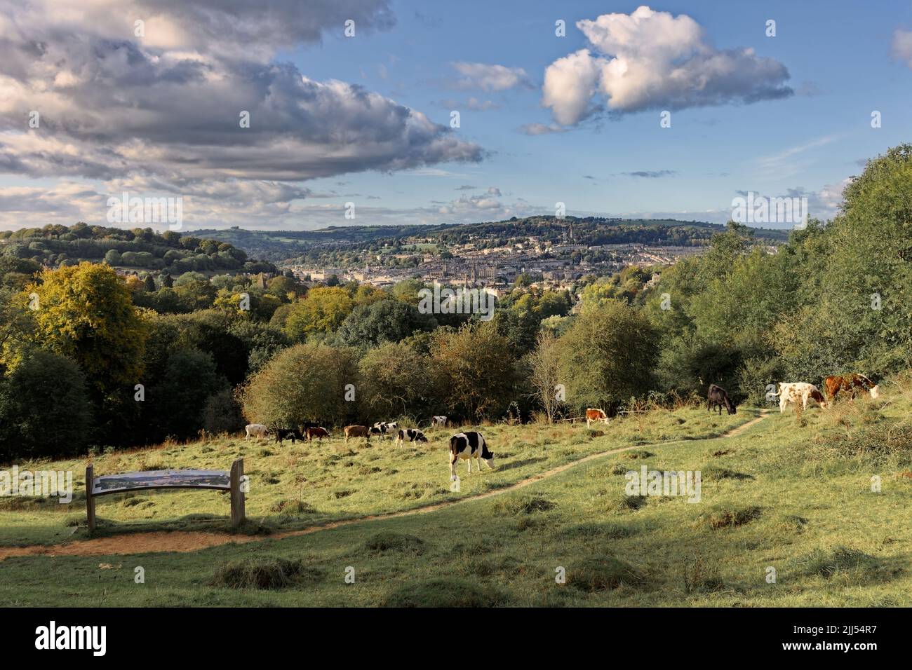 Bath skyline walk Stock Photo - Alamy