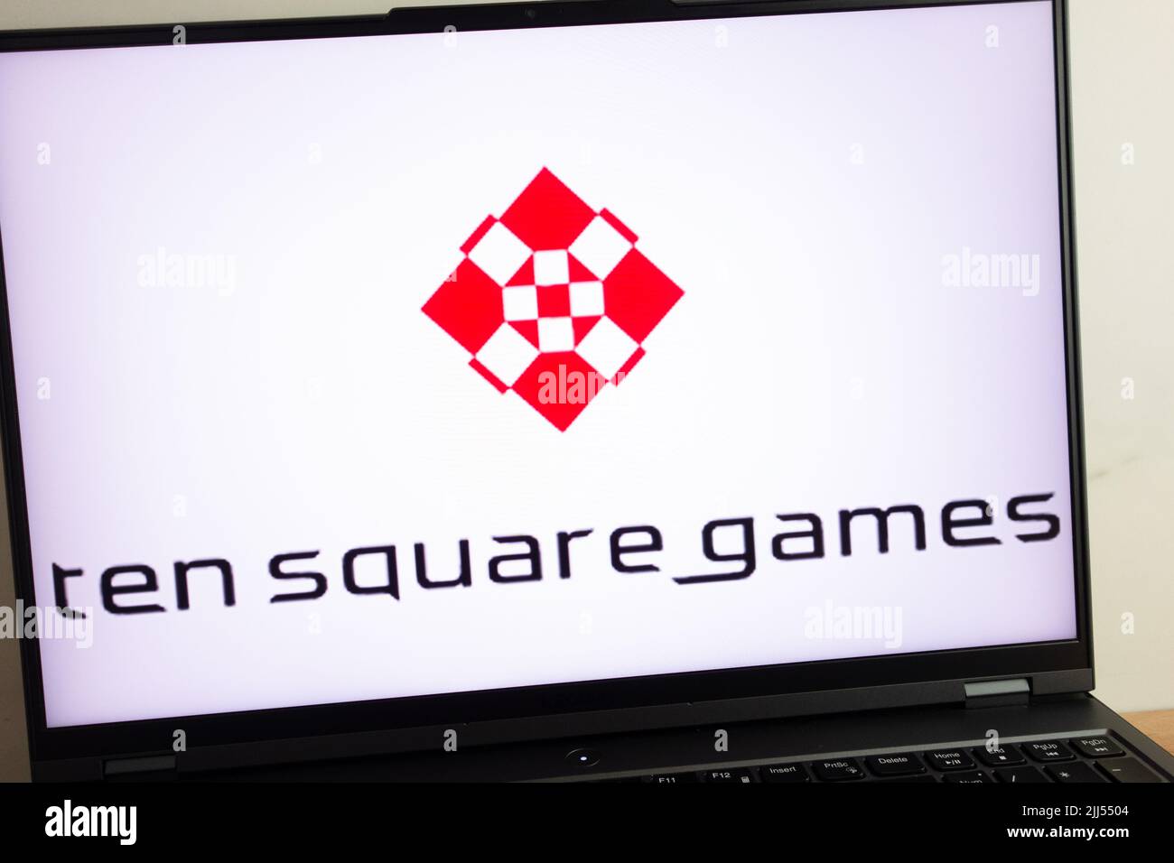 KONSKIE, POLAND - July 19, 2022: Ten Square Games mobile game developer ...