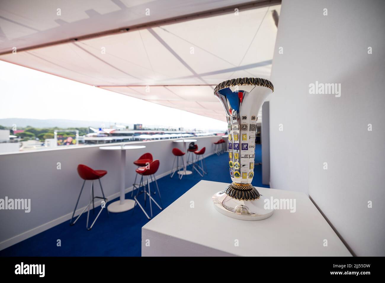 Le Castellet, France. 23rd July, 2022. Trophy of the Constructors World ...