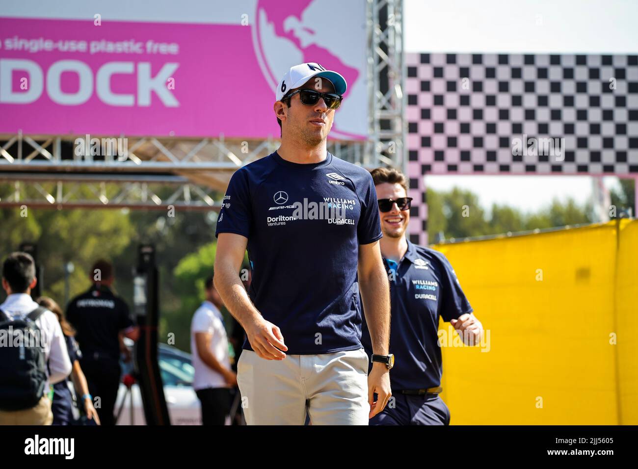 Le Castellet, France . 23rd July, 2022. LATIFI Nicholas (can), Williams ...