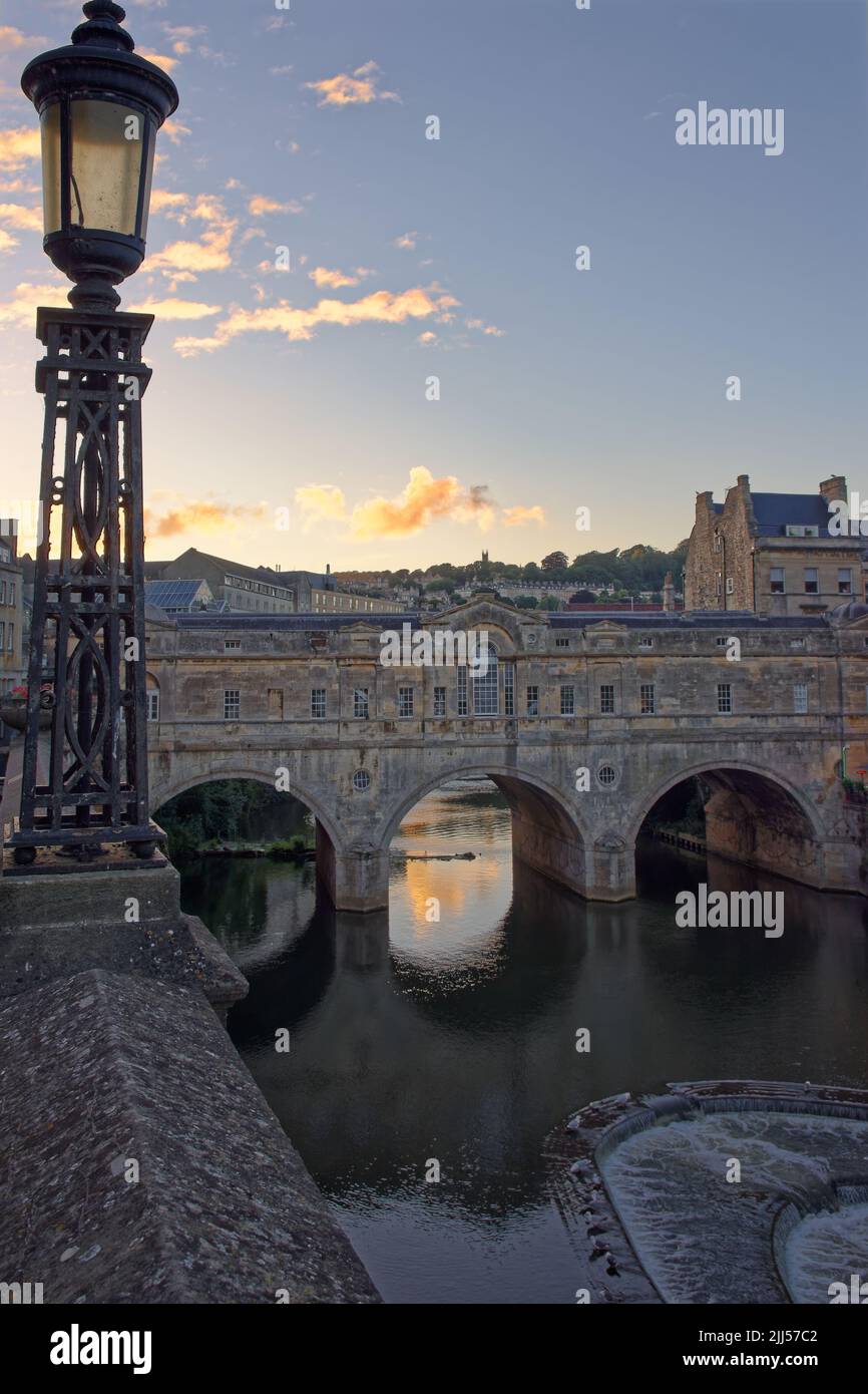 Evening sunset in Bath Stock Photo - Alamy