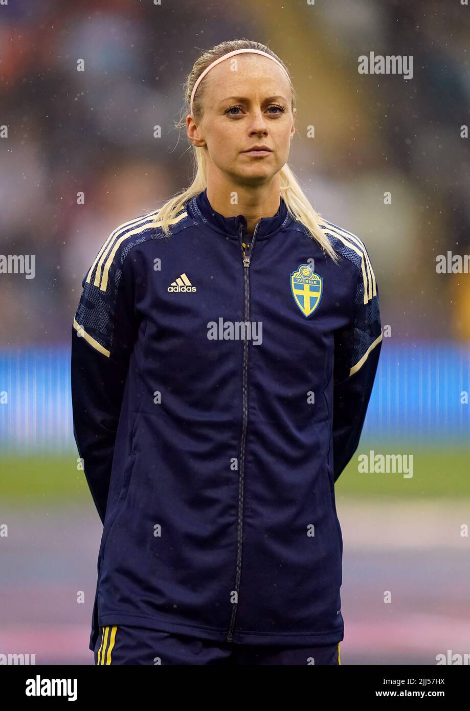 Sweden’s Amanda Ilestedt during the UEFA Women's Euro 2022 quarter ...