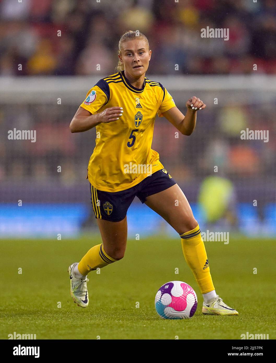 Sweden’s Amanda Nilden during the UEFA Women's Euro 2022 quarter-final ...