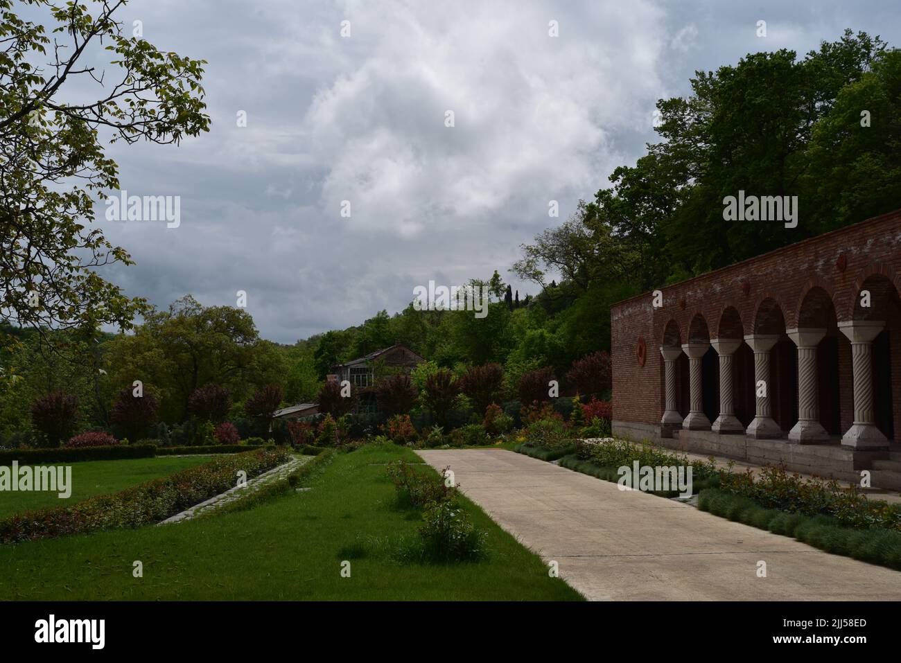 Landscape and Cityscape of Georgia Stock Photo - Alamy