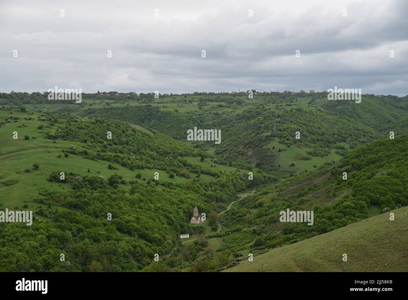 Landscape and Cityscape of Georgia Stock Photo - Alamy