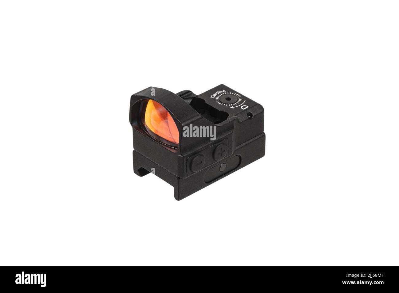 Modern optical collimator sight. Aiming device for shooting at short ...