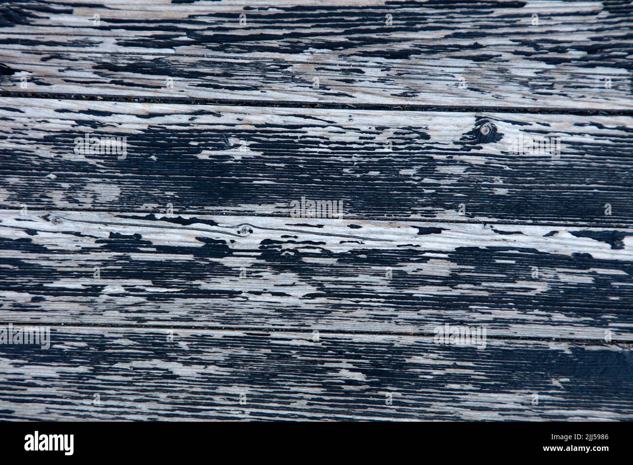 a photograph of fascinating chipped paint, wooden bench, detail Stock ...
