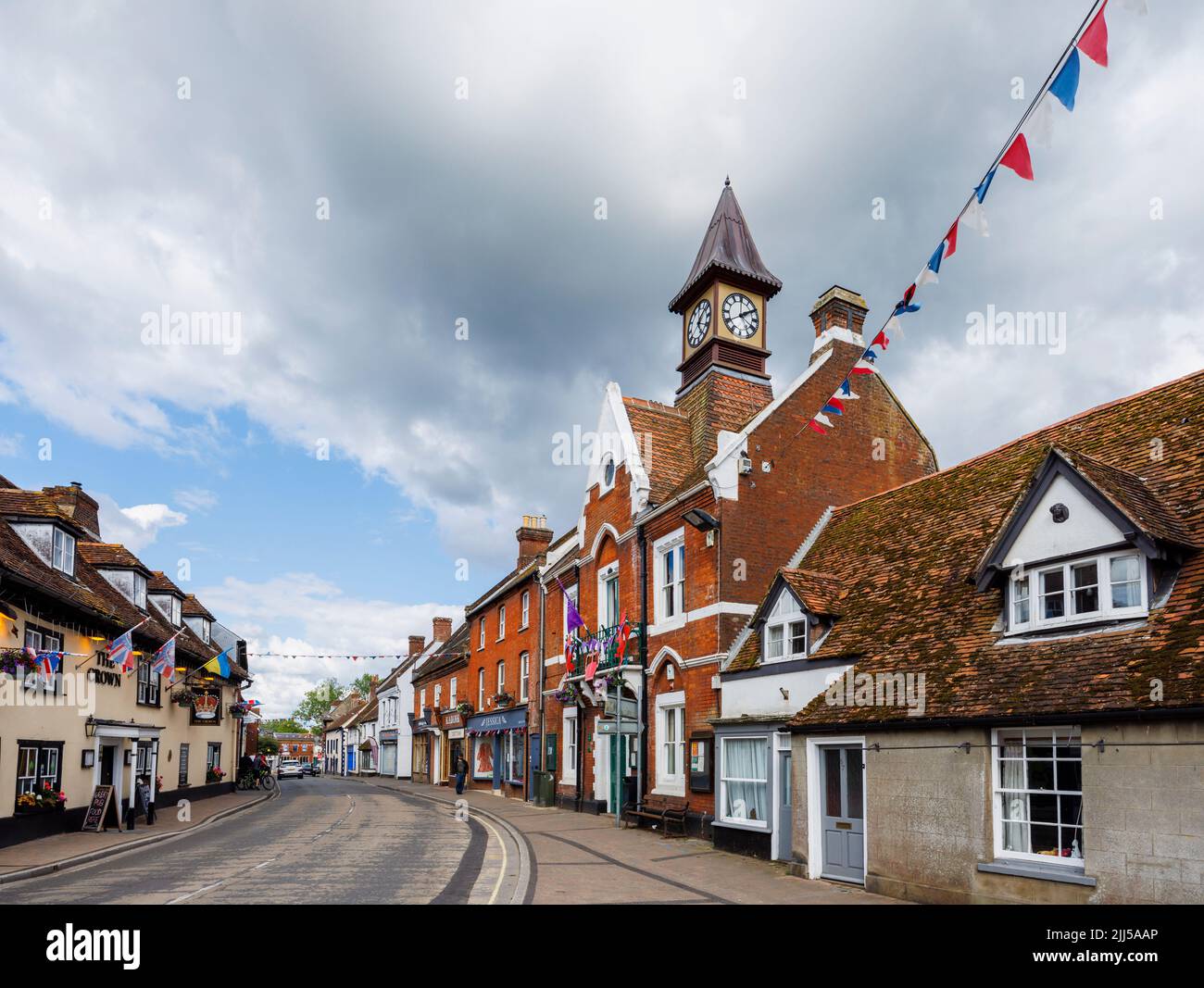Gothic Revival style architecture Fordingbridge Town Hall in High ...