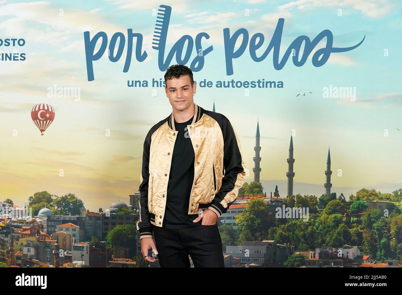 Spanish actor Tomy Aguilera attends the 'Por Los Pelos. Una Historia de ...