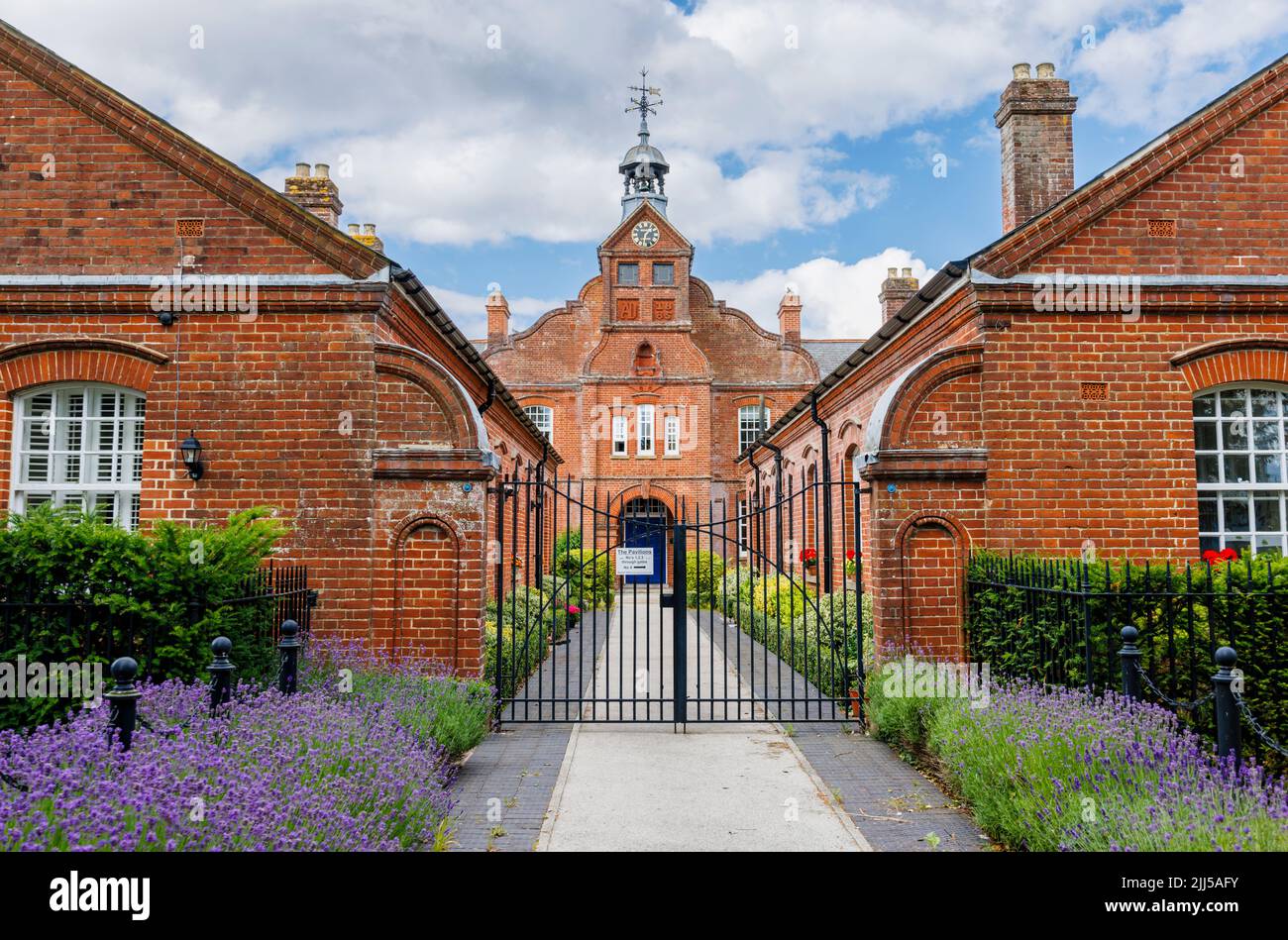 Barton Hall and the Pavilions, Bartons Road, converted from ...