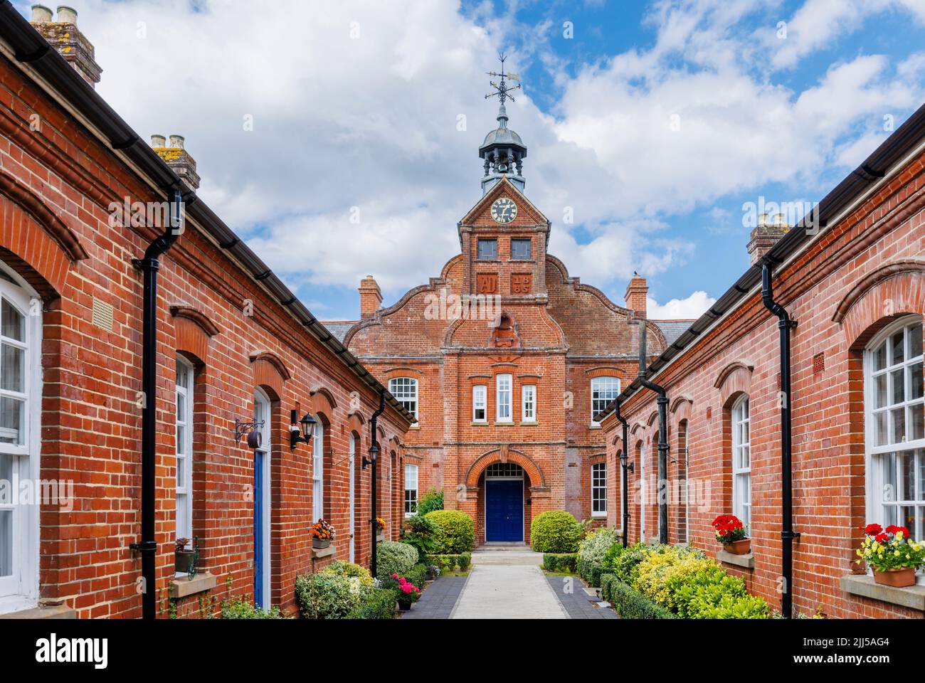 Barton Hall and the Pavilions, Bartons Road, converted from ...