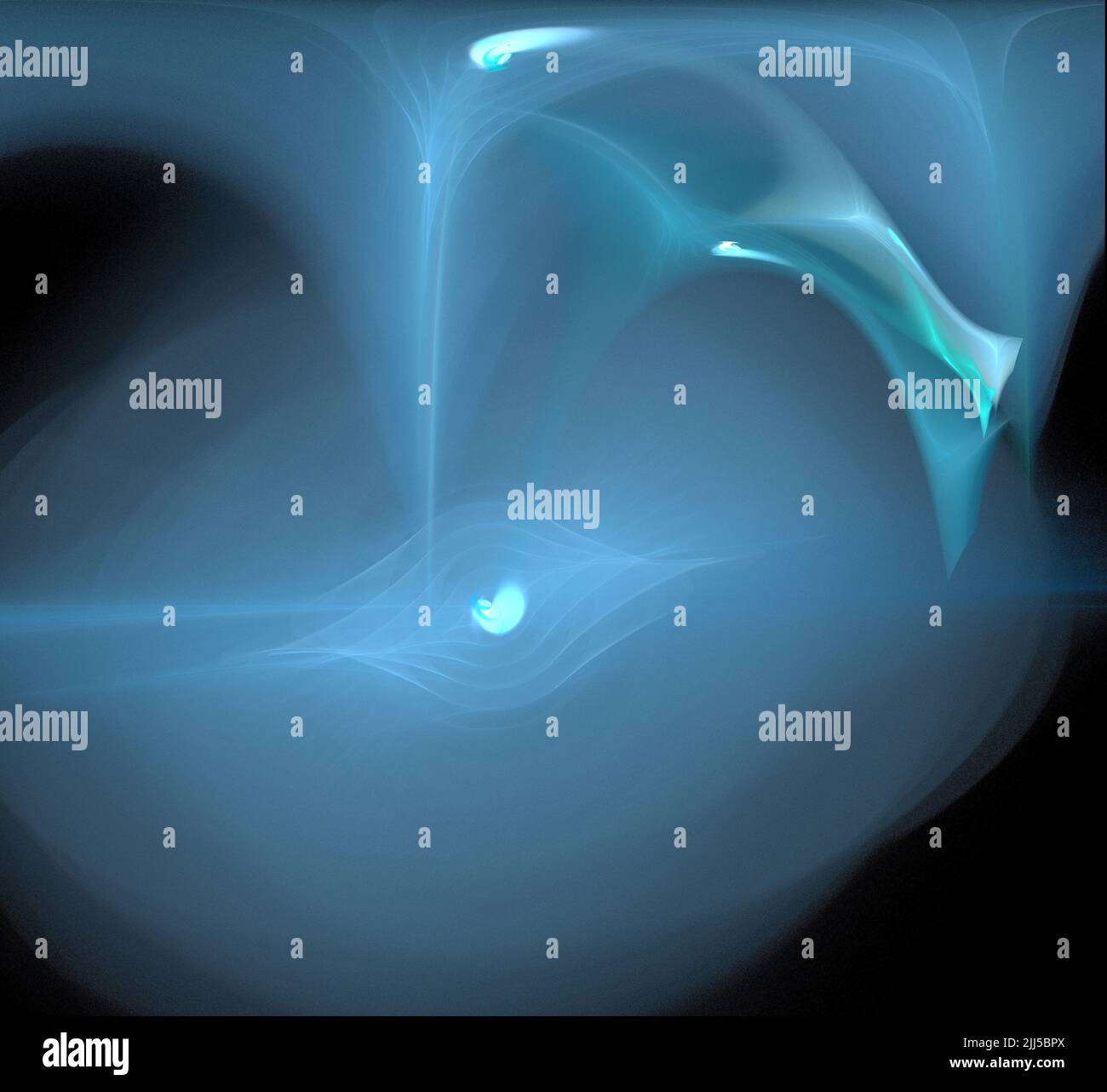 image of one Illustration of digital fractal Stock Photo - Alamy