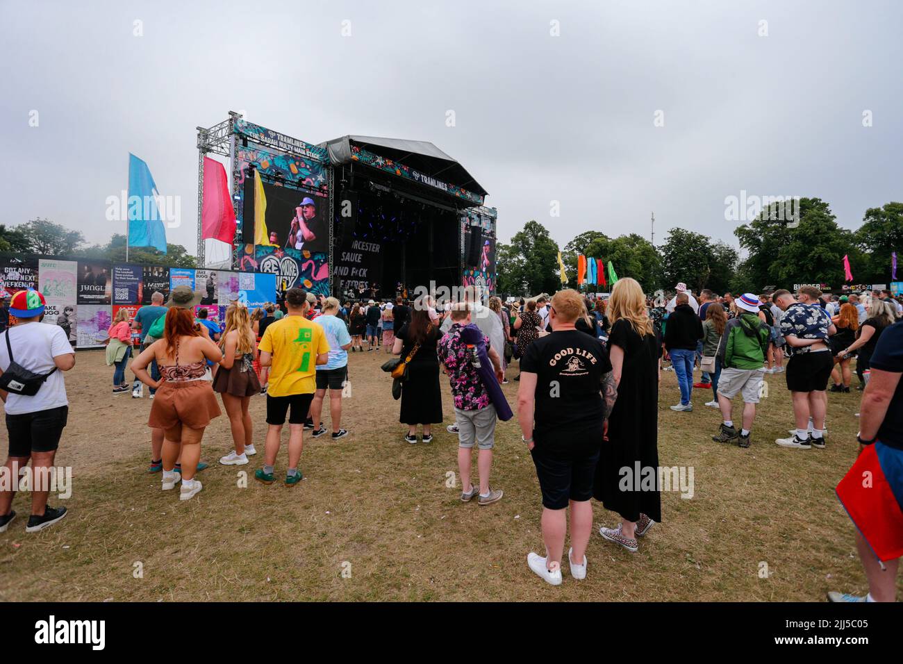 A view of the Sarah Nulty Main Stage Stock Photo - Alamy