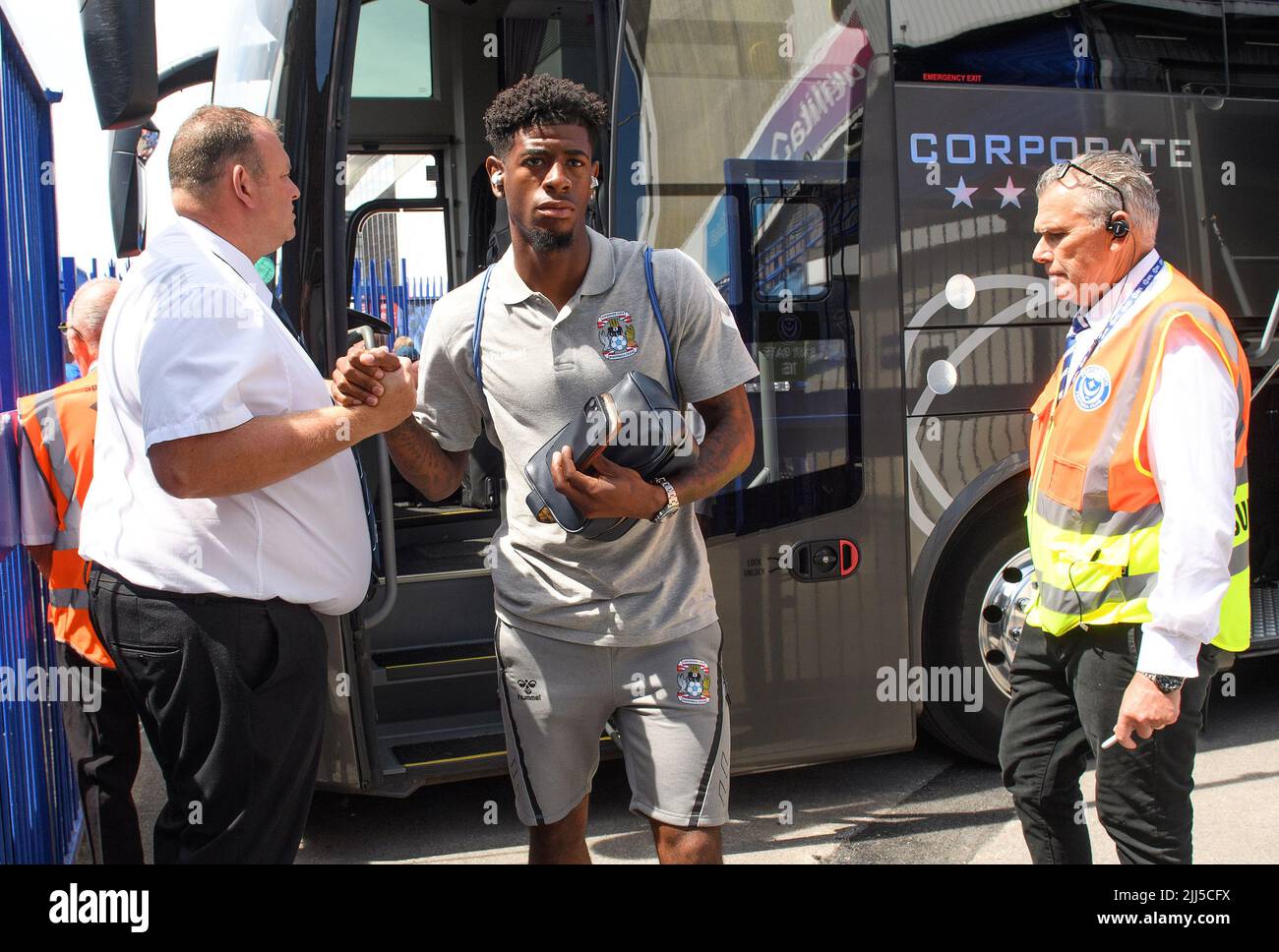 Friendly match at fratton park hi-res stock photography and images - Alamy