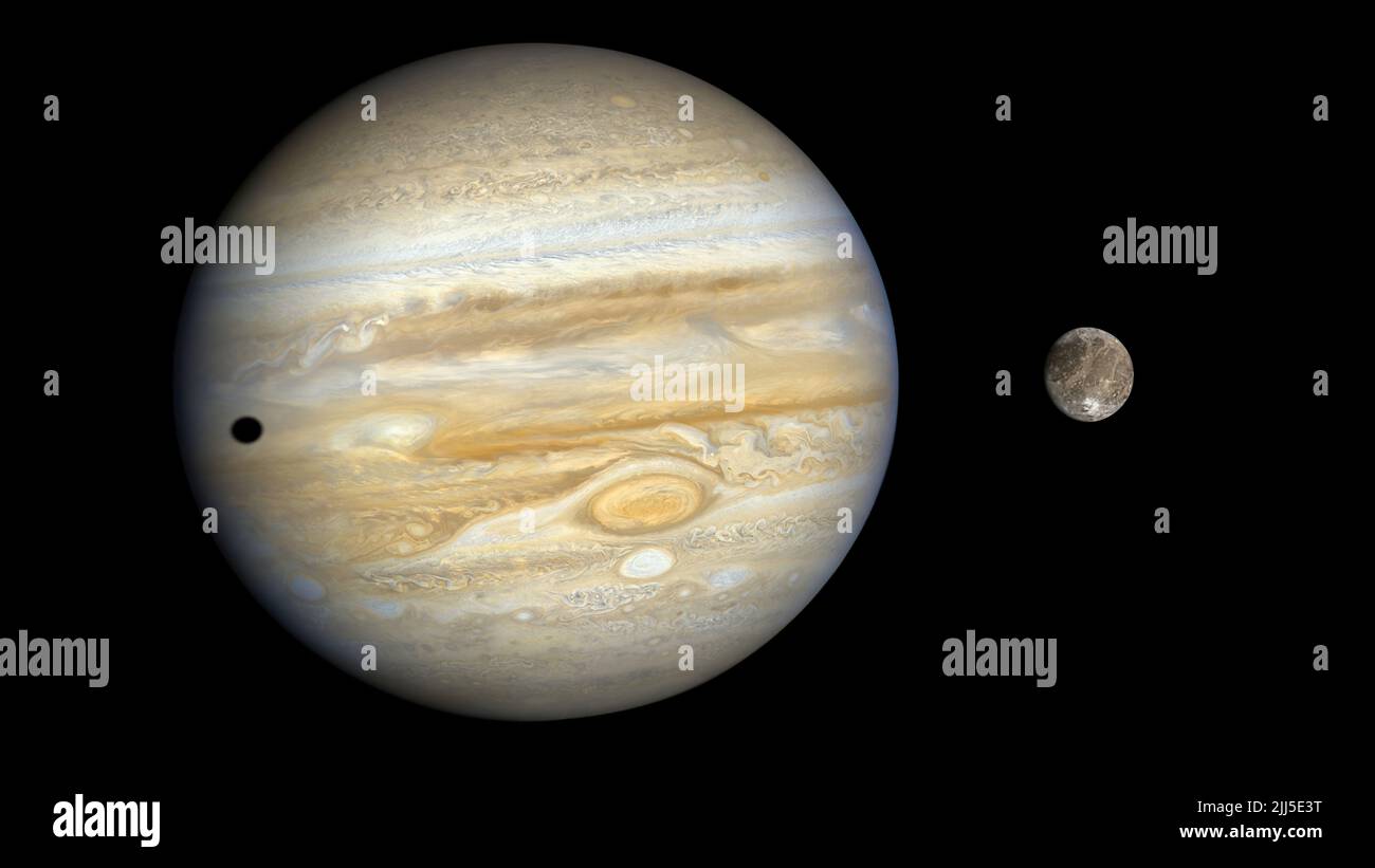 Europa Moon Map Nasa