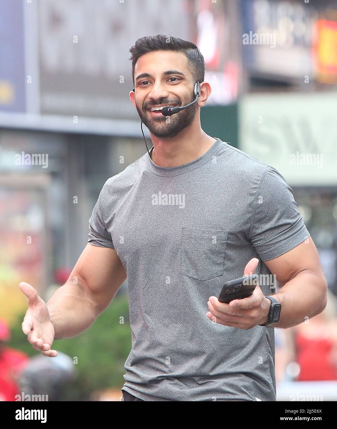 Phantom Fitness Hosts TSQ Live-Fitness In Times Square -PICTURED: Rhys ...