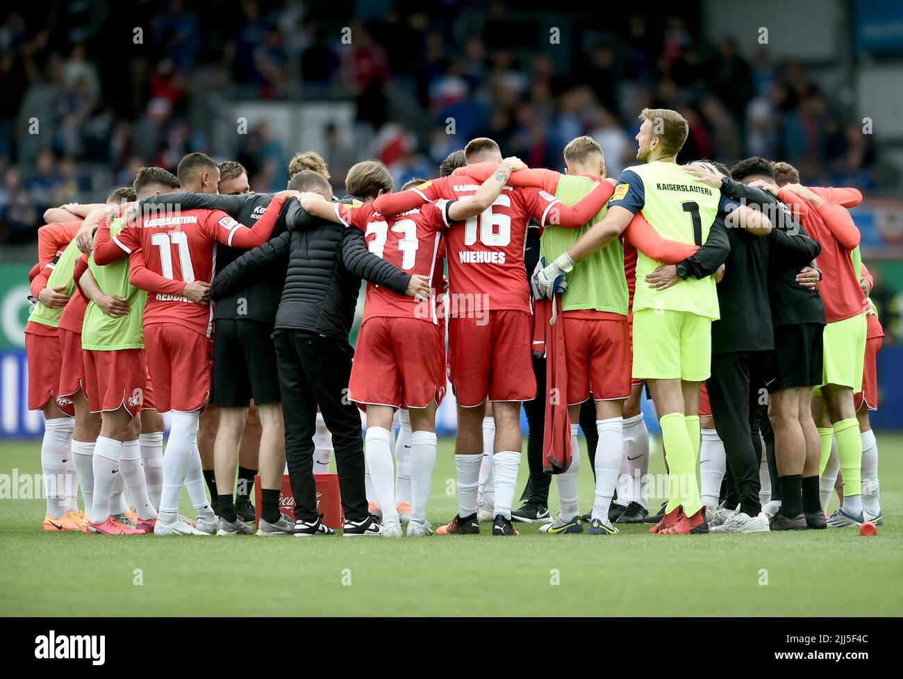 Kiel, Germany. 23rd July, 2022. Soccer: 2nd Bundesliga, Holstein Kiel ...