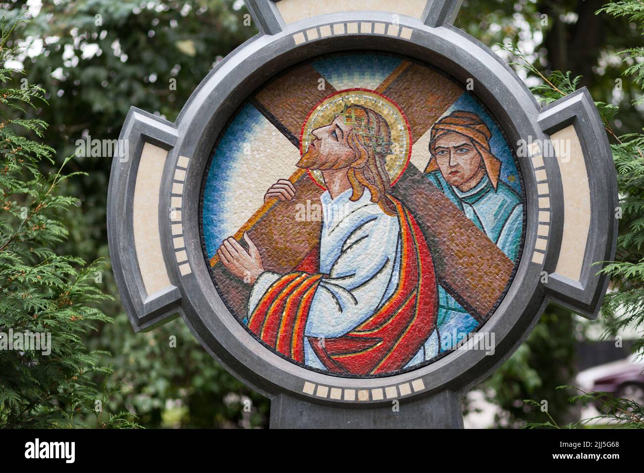 Station III - Jesus Falls The First Time Stock Photo - Alamy