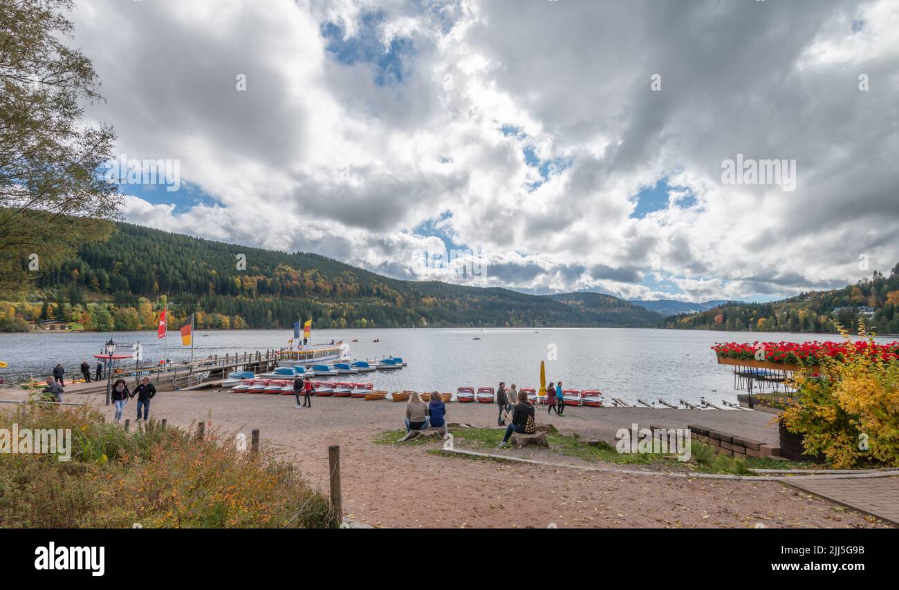 Titisee lake aerial hi-res stock photography and images - Alamy