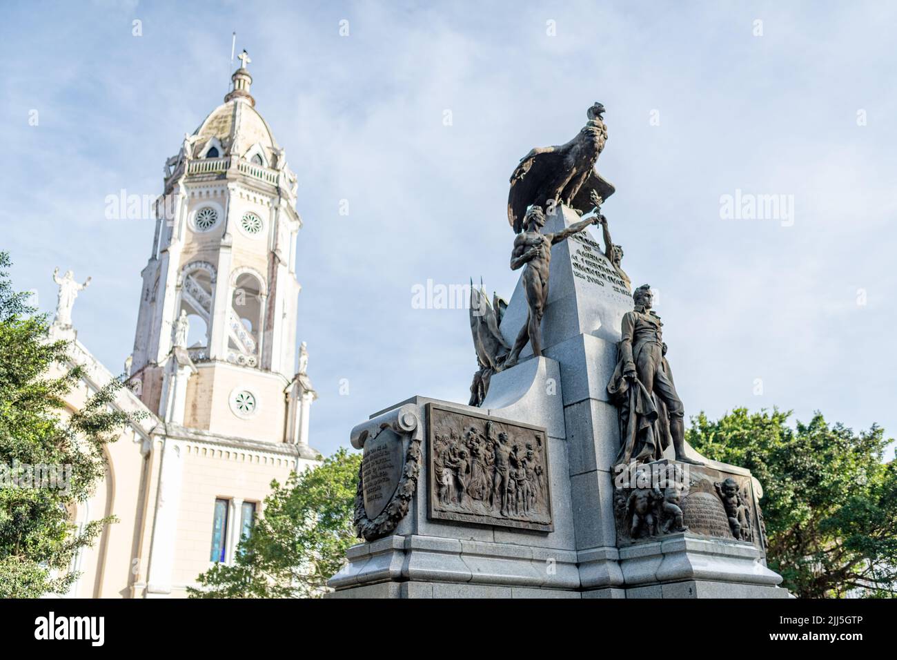 Statue in panama city hi-res stock photography and images - Alamy