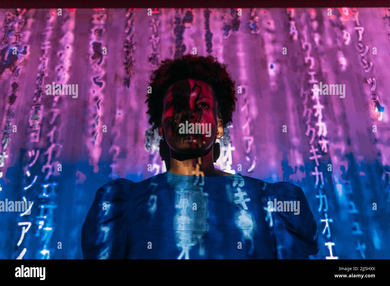 Falling code hi-res stock photography and images - Alamy