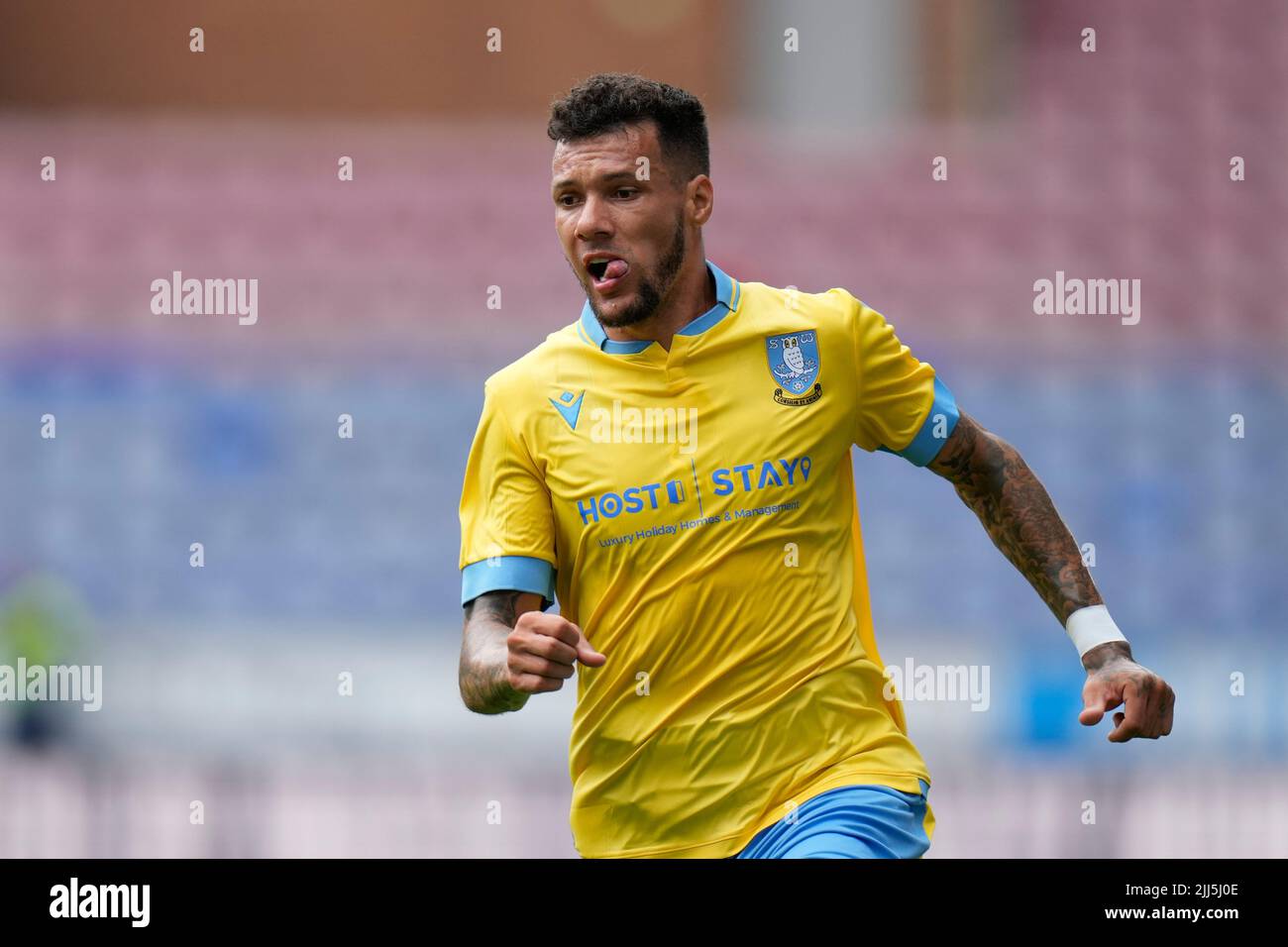 Marvin Johnson #18 of Sheffield Wednesday Stock Photo - Alamy