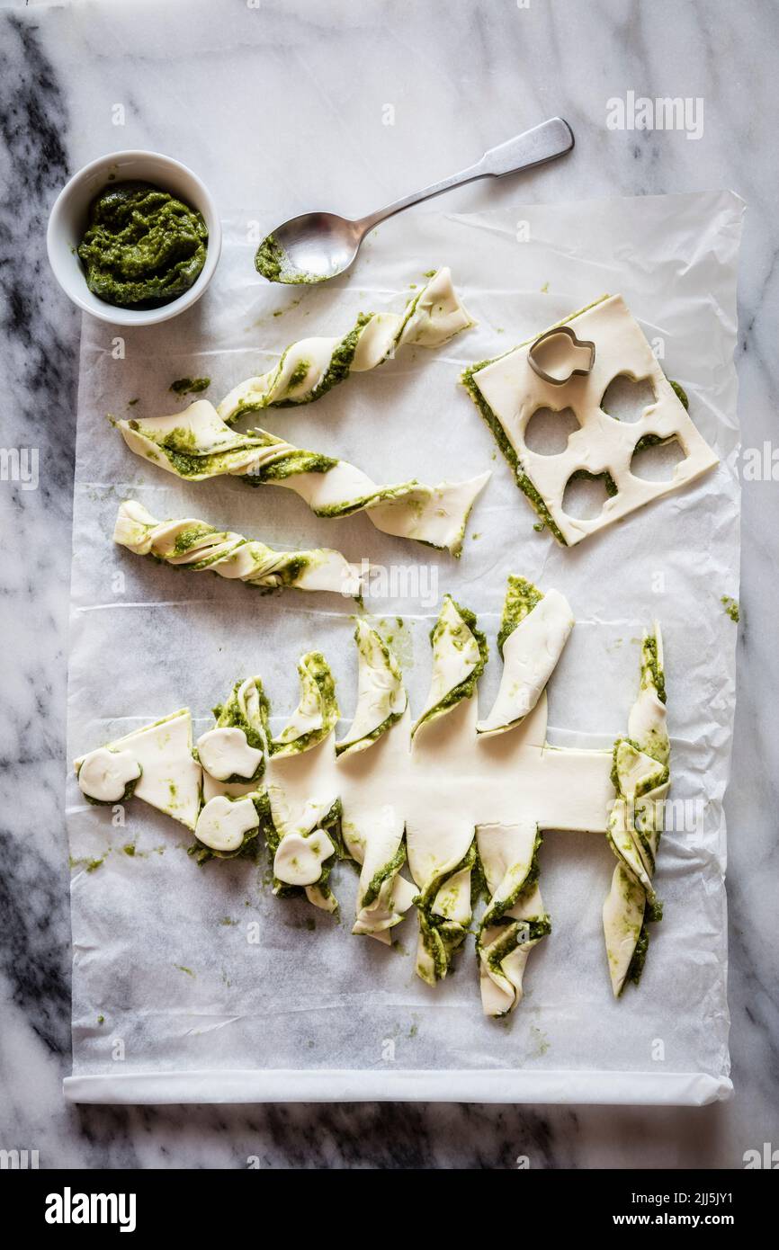 Filo pastry tree hi-res stock photography and images - Alamy