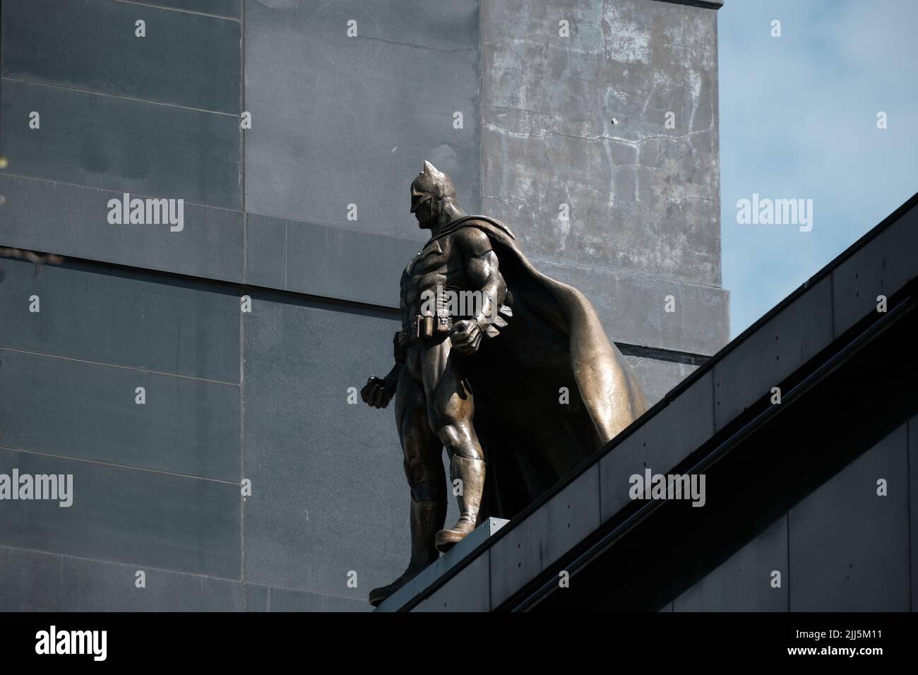 Batman statue leicester square hi-res stock photography and images - Alamy