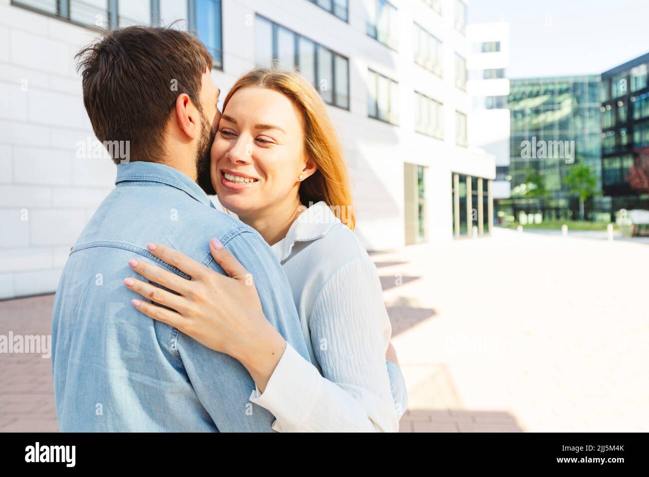 Male friends hugging other on hi-res stock photography and images - Alamy