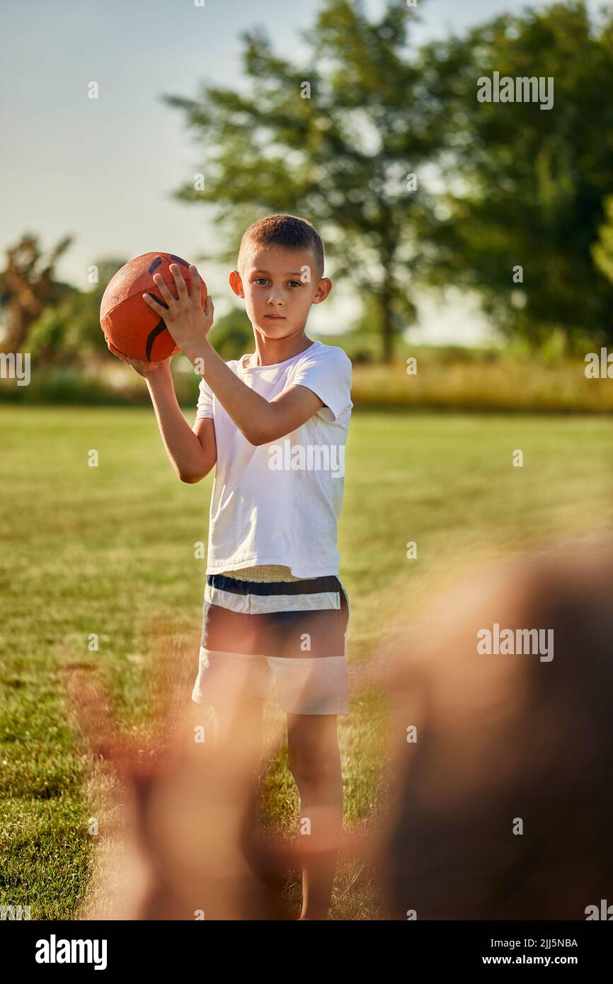 Rugby playing brothers hi-res stock photography and images - Alamy