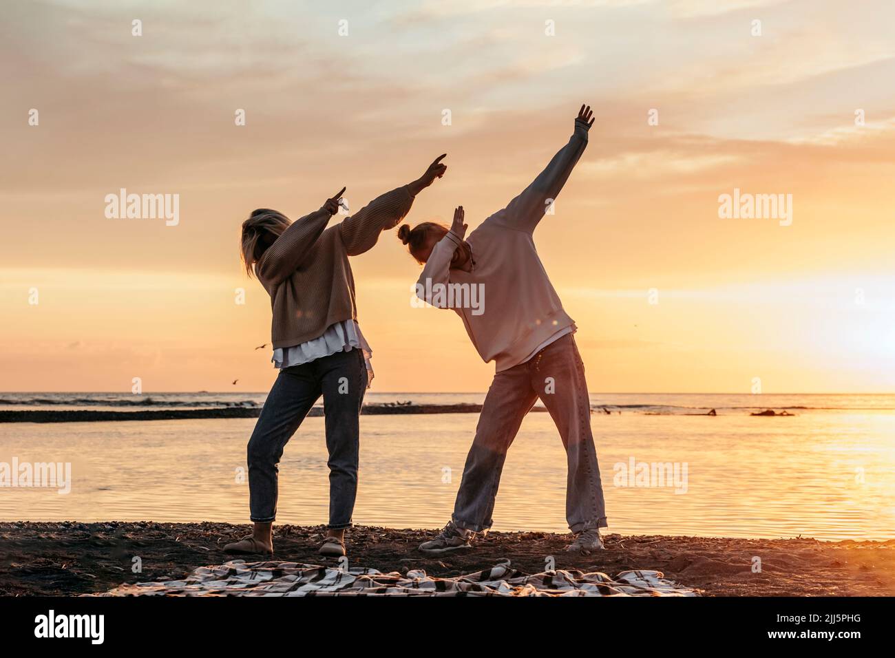 Girl dabbing hi-res stock photography and images - Alamy
